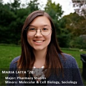Peer Research Ambassador Maria Latta | Office of Undergraduate Research
