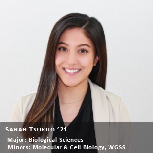 Peer Research Ambassador Sarah Tsuruo | Office of Undergraduate Research