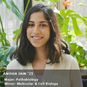 Peer Research Ambassador Anisha Jain | Office of Undergraduate Research