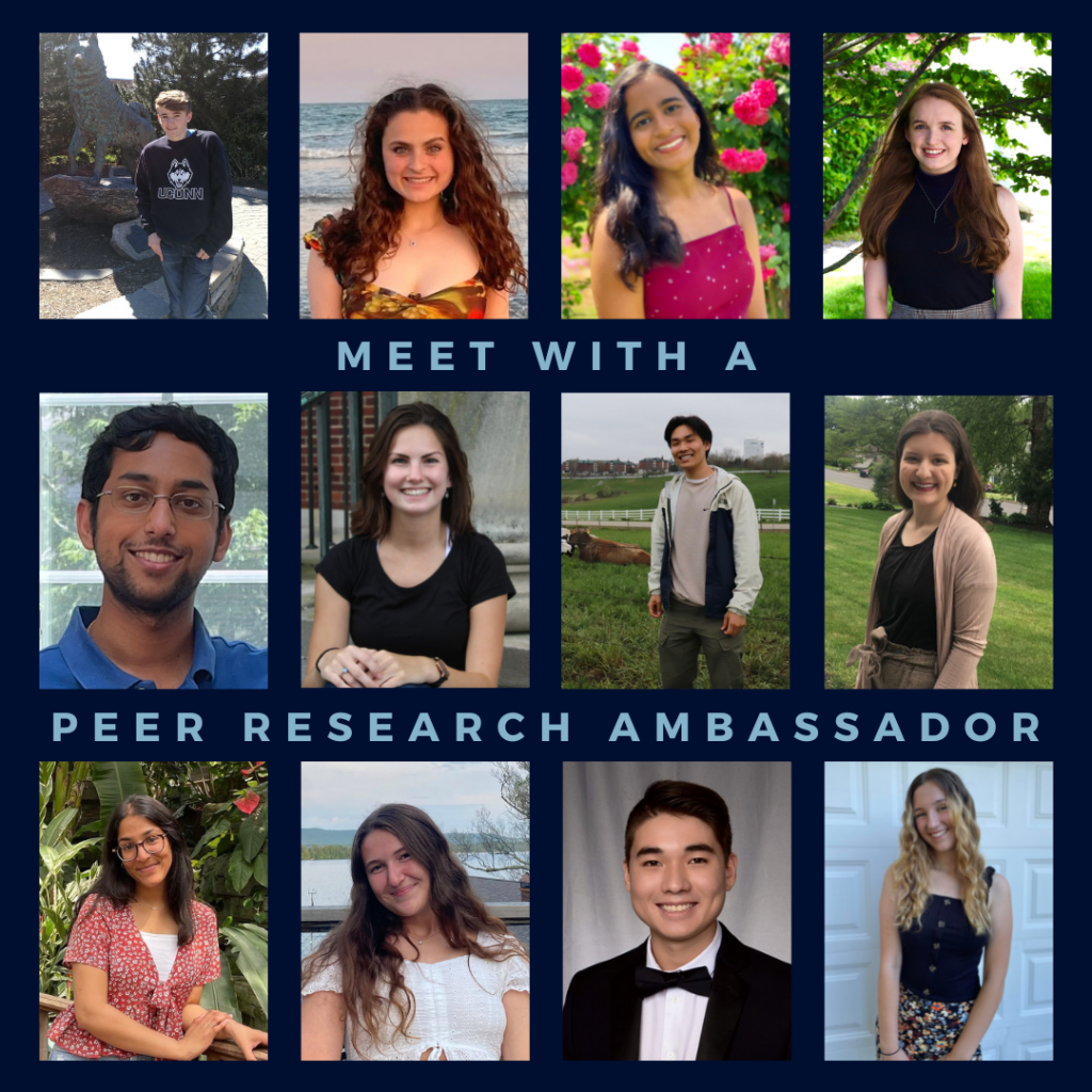 Meet with a Peer Research Ambassador | Office of Undergraduate Research